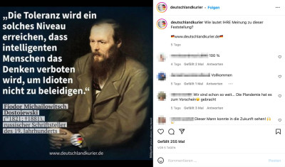 Dieses Zitat über Toleranz stammt nicht von Dostojewski