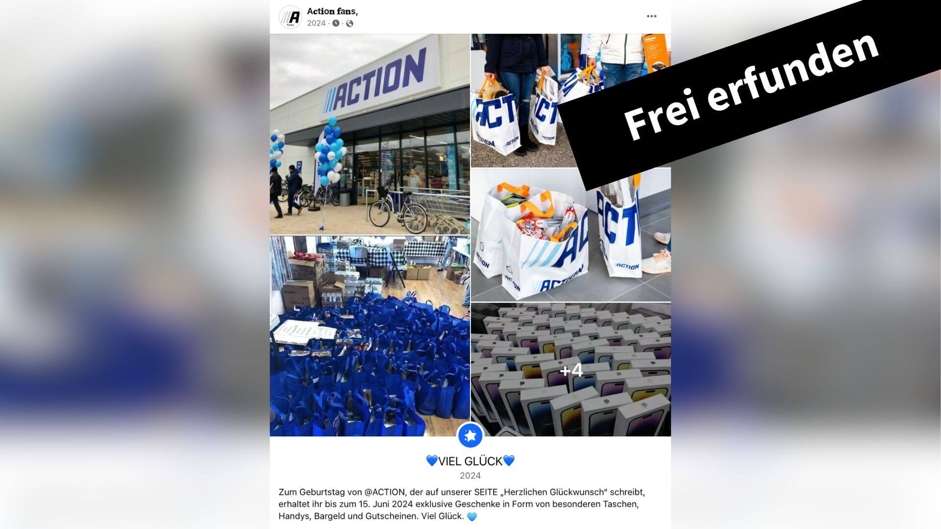 Handys und Gutscheine? Dieses Action-Gewinnspiel auf Facebook ist fake