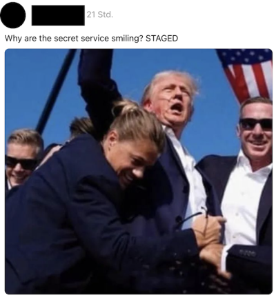 Trump-Attentat: Foto von lächelnden Secret-Service-Mitarbeitern ist ...