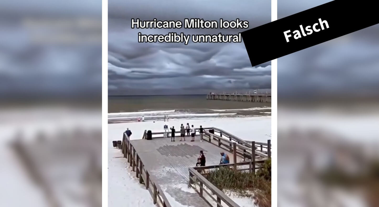 Florida: Altes Video von 2021 zeigt nicht Hurrikan „Milton“
