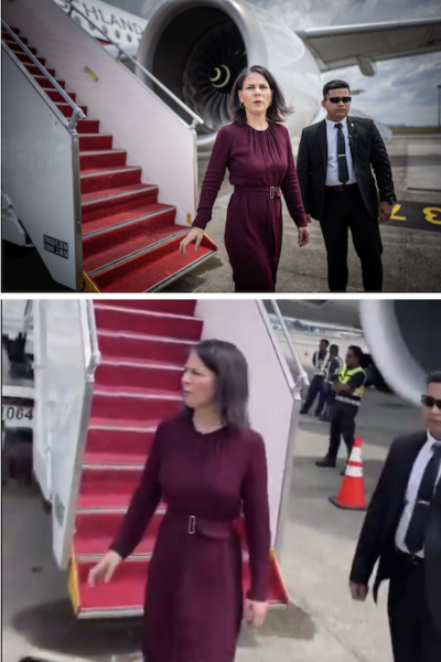 Kein Empfang für Baerbock in China? Altes Video zeigt Ankunft in Malaysia
