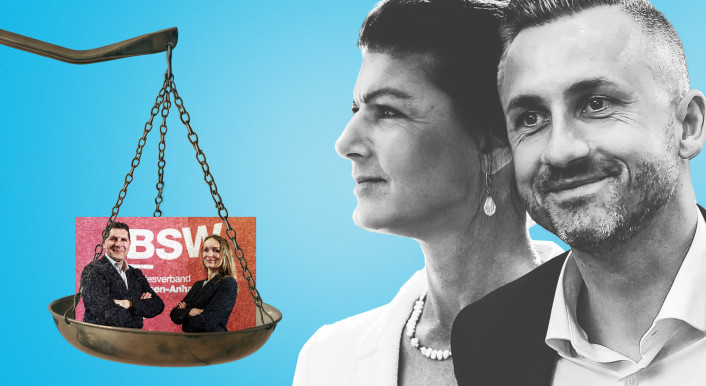„Daran würde das BSW zerbrechen“: Parteiinterner Streit um mögliche AfD ...